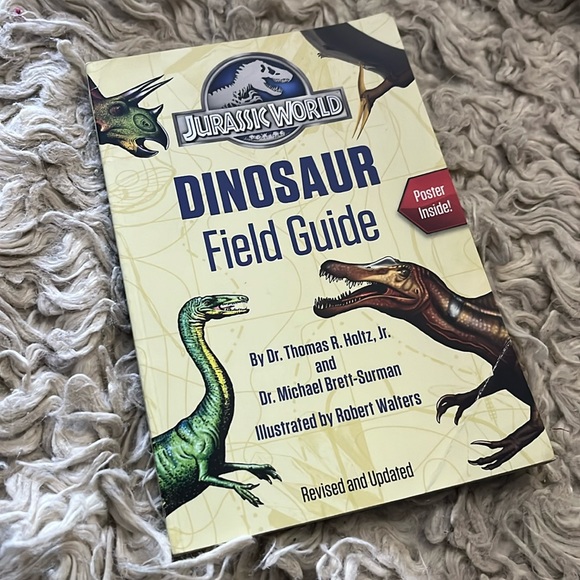 Scholastic | Other | Jurassic World Dinosaur Field Guide Poster ...
